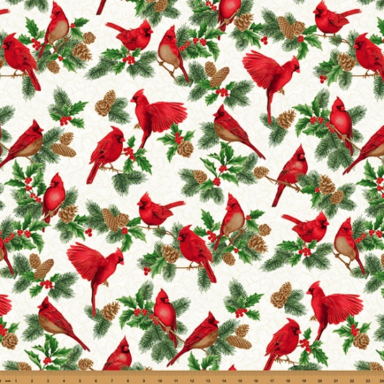 W7775-20G-Natural-Gold , Christmas Splendor , Hoffman California Fabric
