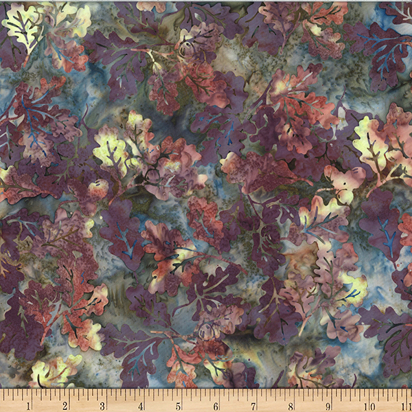 MR63-66-Autumn , Woodland Batiks by McKenna Ryan, Hoffman California Fabric