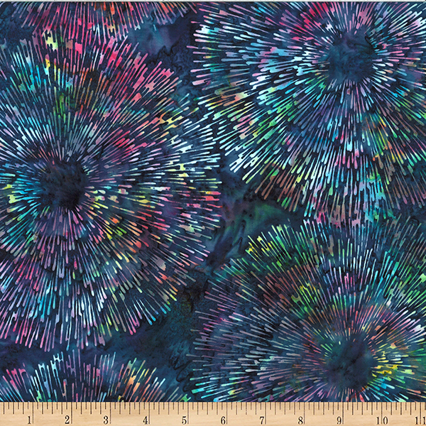 W2595-275-Marlin , Batiks , Hoffman California Fabric