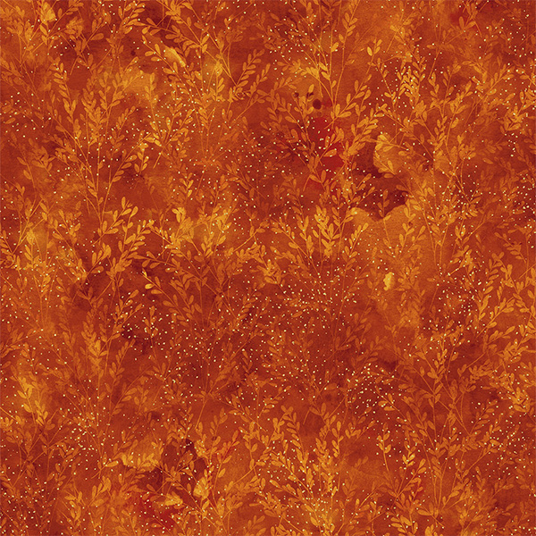 T4856-39G-Rust-Gold , Autumn is in the Air , Hoffman California Fabric