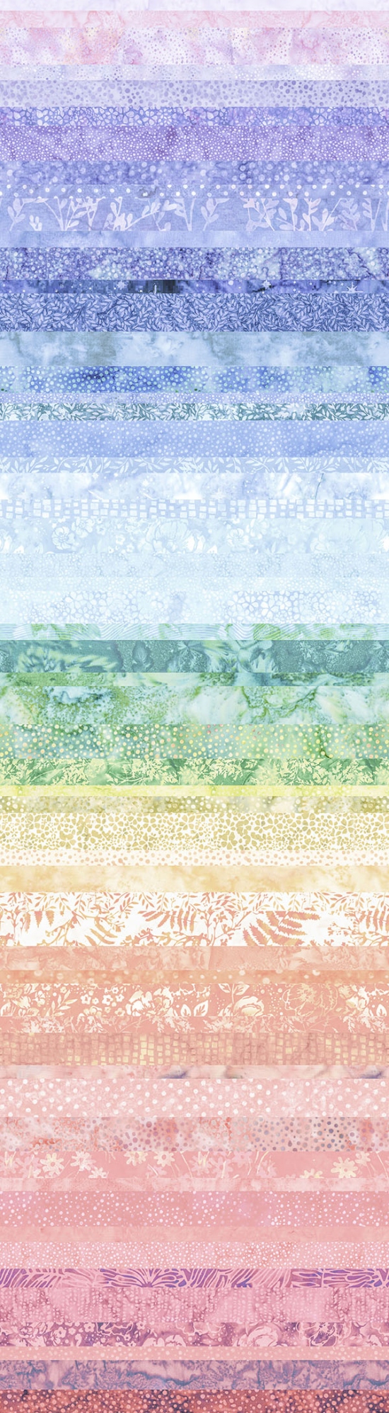 T4886-135-Pastel , Hoffman Waves , Hoffman California Fabric