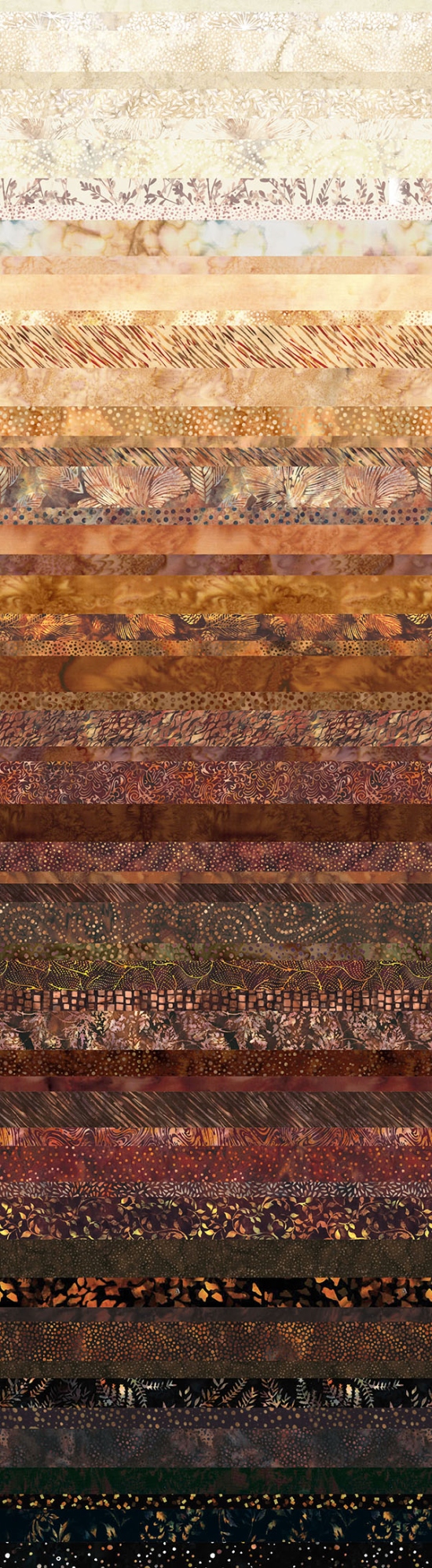 T4886-53-Coffee , Hoffman Waves , Hoffman California Fabric